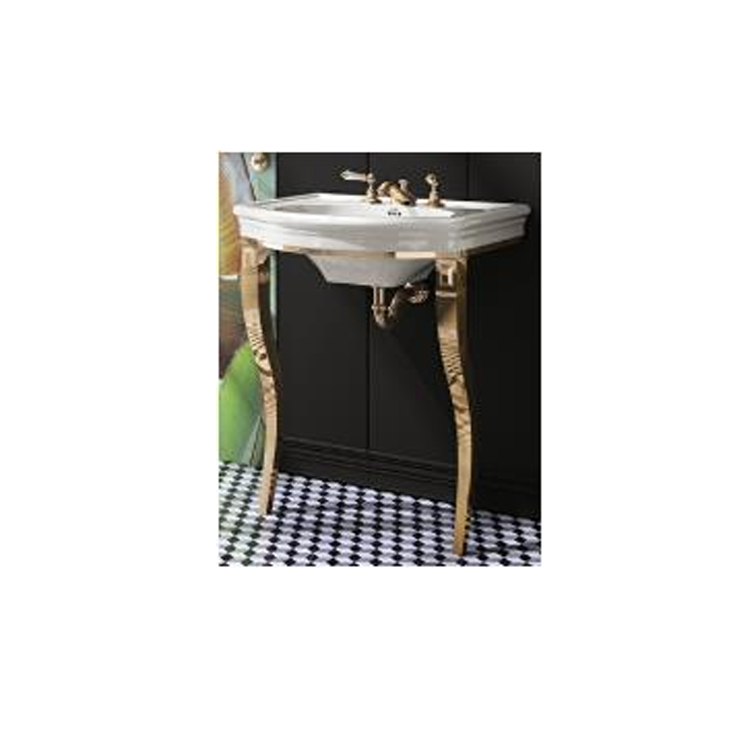 Devon & Devon DEMARLENEOT Console for new etoile basin – Plumbing Overstock