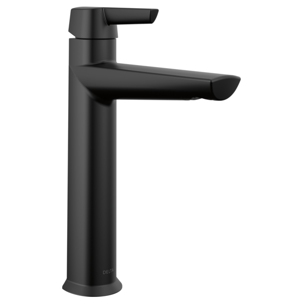 Delta 671-BL-DST Single Handle Mid-Height Bathroom Faucet – Plumbing Overstock