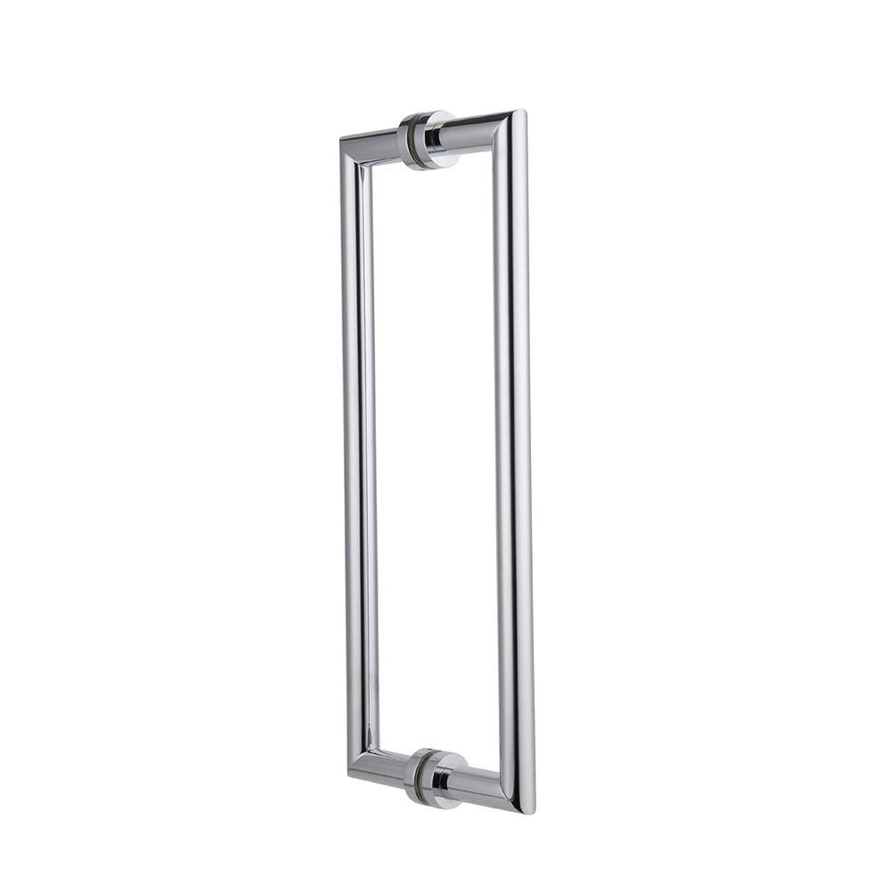 Kartners 1447812 Oslo 12" Double Shower Door Handle – Plumbing Overstock