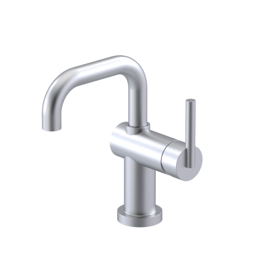 Rubinet 1KGNL Single Control Lav Set (6 1/16 AeratTo Deck) (Less Drain ...