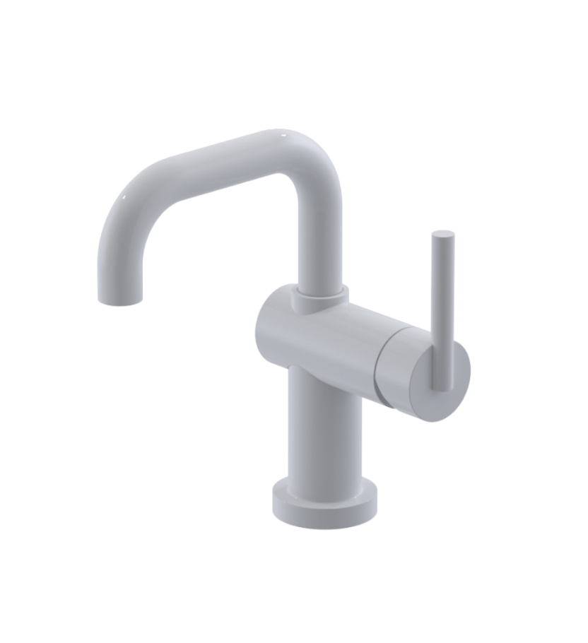 Rubinet 1KGNL Single Control Lav Set (6 1/16 AeratTo Deck) (Less Drain ...