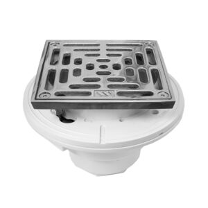 Sigma APS.3PVC.510R 5'' Square PVC Floor Drain Body Only – Plumbing ...