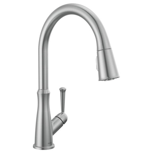 Delta 9110-DST Single Handle Pull-Down Kitchen Faucet – Plumbing Overstock