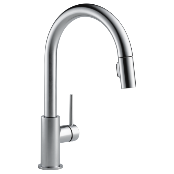 Delta 9159-LS-DST Single Handle Pull-Down Kitchen Limited Swivel ...