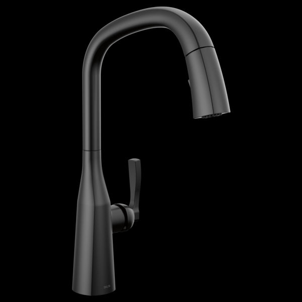 Delta 9176-BL-DST Single Handle Pull-Down Kitchen Faucet – Plumbing ...