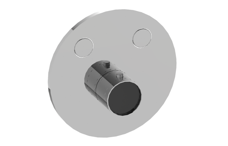 Graff G-18022RDP-T Contemporary 2-Button Round Trim – Plumbing Overstock