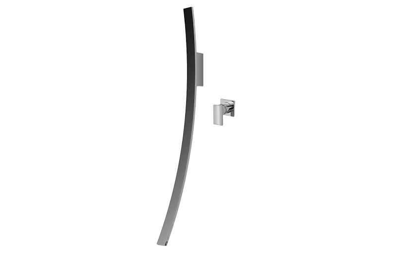 Graff G-6000-LM36W Luna Wall-Mounted Lavatory/Vessel Filler With Singl ...