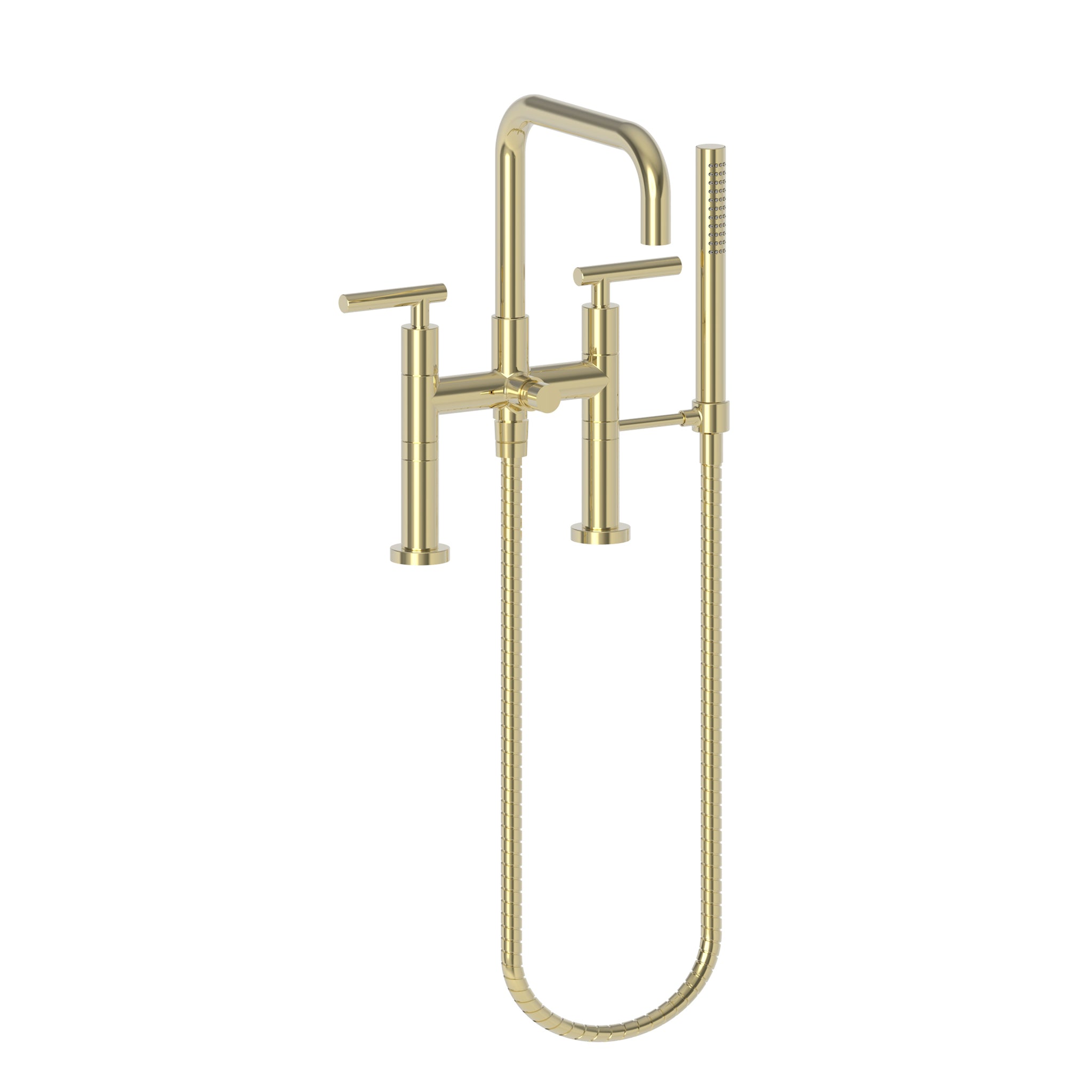 Newport Brass 1400-4273 East Square Exposed Tub & Hand Shower Set - De ...
