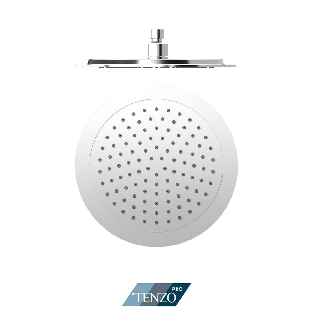 Tenzo PVTS-09-R Shower Head Round 23CM PVC – Plumbing Overstock