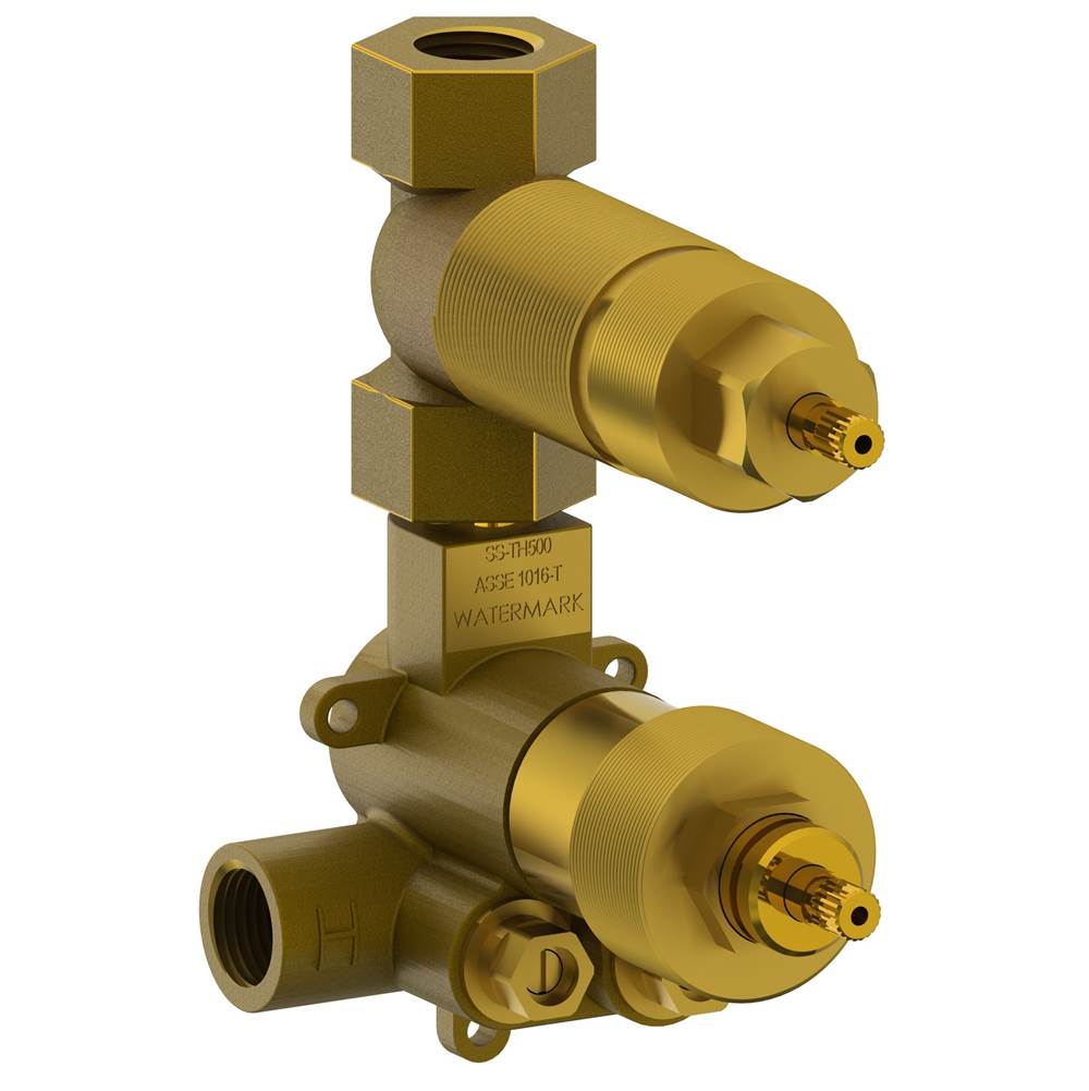 Watermark SS-TH60 1/2" Mini Thermostatic Valve With Volume Control ...