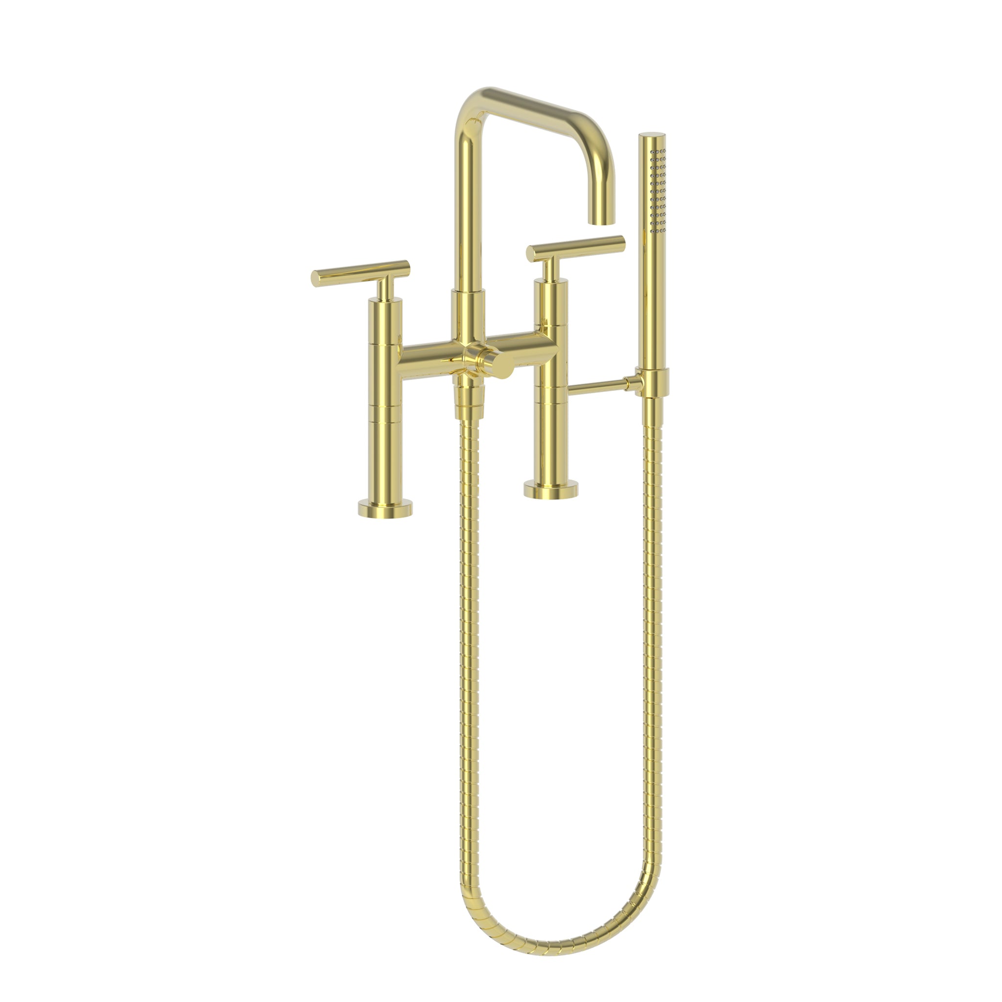Newport Brass 1400-4273 East Square Exposed Tub & Hand Shower Set - De ...